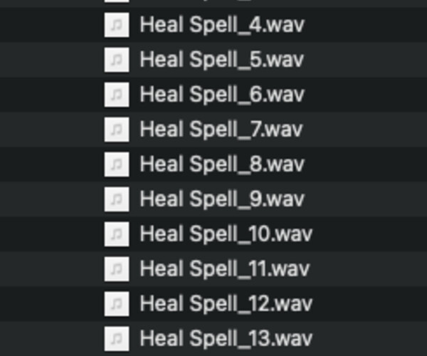 ArtStation - Magic Spell Sound Effects 2 | Game Assets