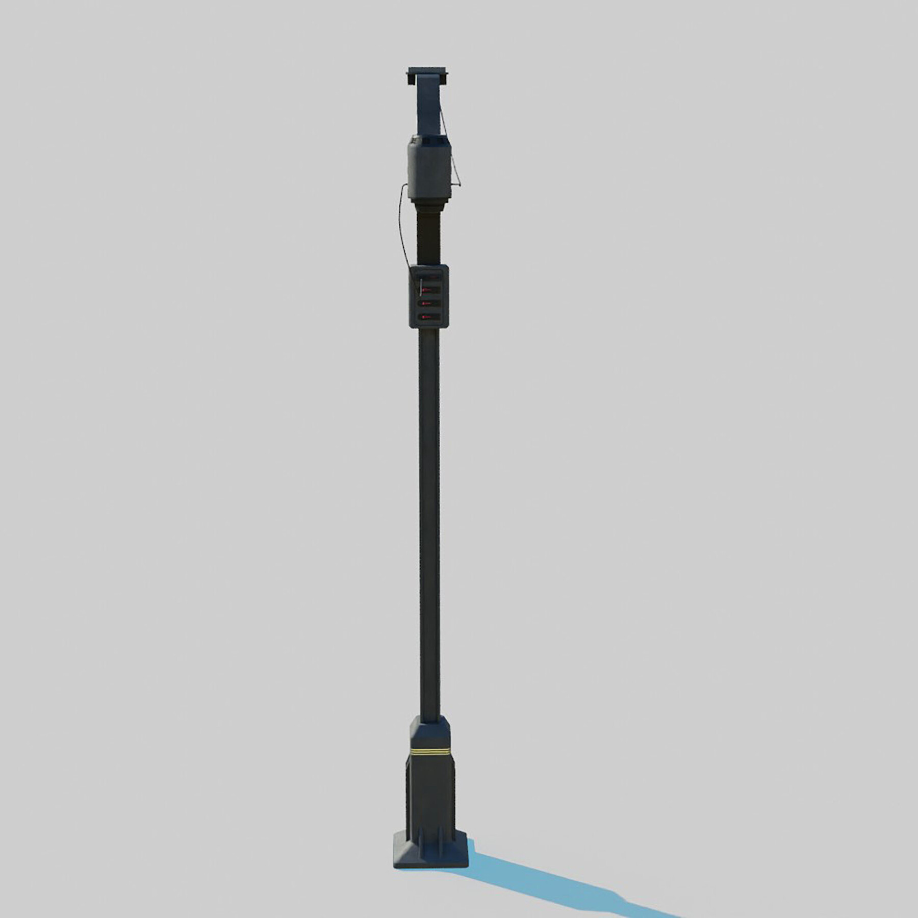 ArtStation - Cyberpunk Street Lamp | Resources