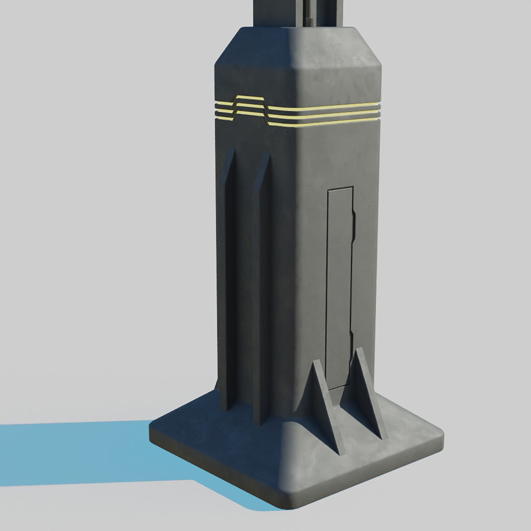 ArtStation - Cyberpunk Street Lamp | Resources