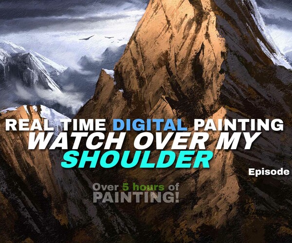 ArtStation - 4 Concept Art Painting Videos in REAL TIME | Tutorials