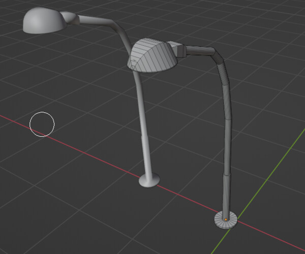 ArtStation - Poste de Luz - Lamp Post | Game Assets