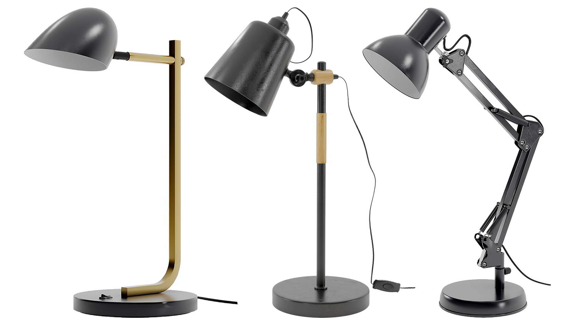 ArtStation - 26_Table_Study_Light_3d model | Resources