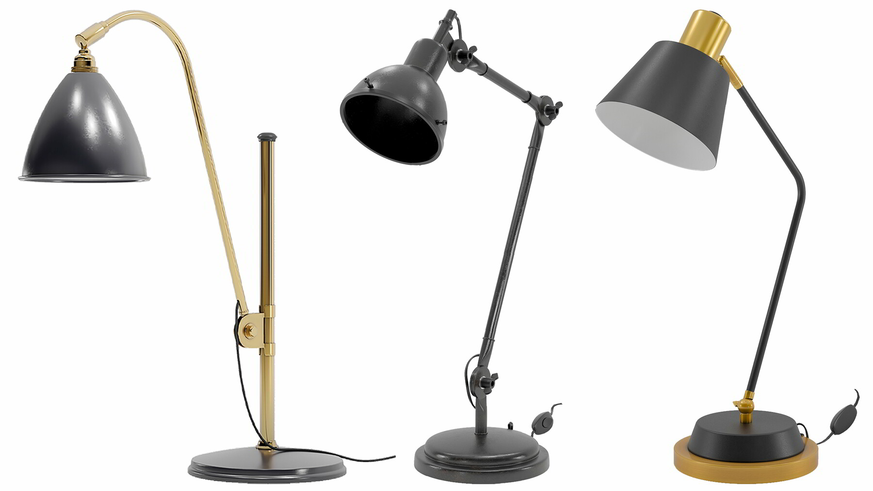 ArtStation - 26_Table_Study_Light_3d model | Resources