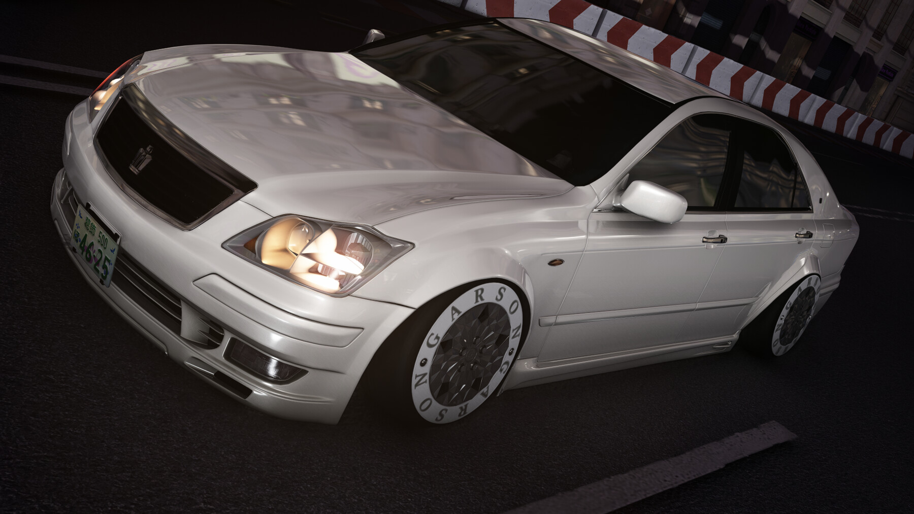 Pasha Stetsiuk - Toyota Crown GRS180 high-detailed model