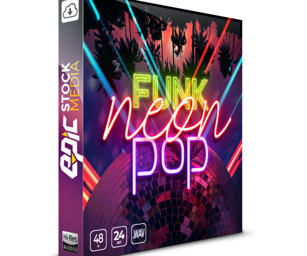 ArtStation - Funky Neon Pop | Game Assets
