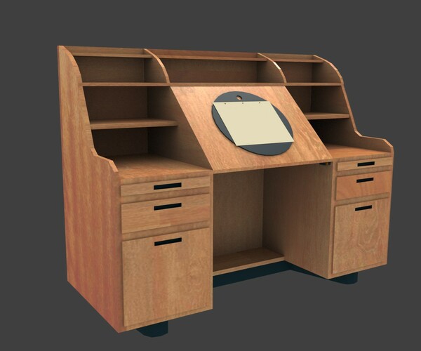 ArtStation - Old Animation Desk | Game Assets