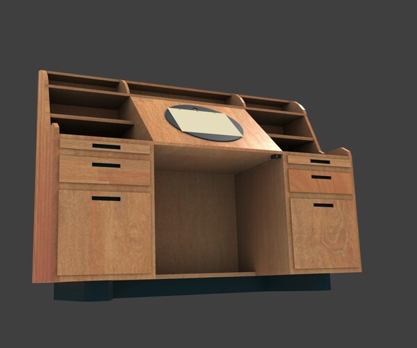 ArtStation - Old Animation Desk | Game Assets