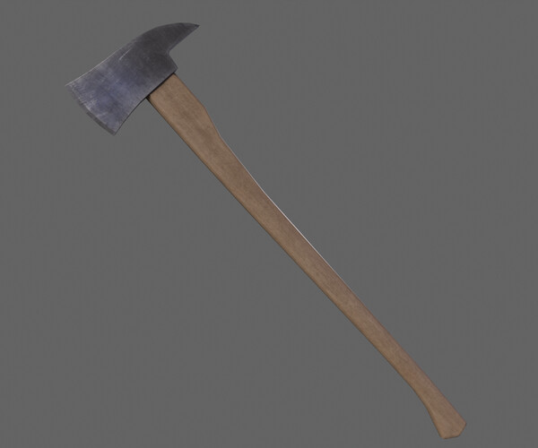 ArtStation - PBR Fire Axe V2b | Game Assets