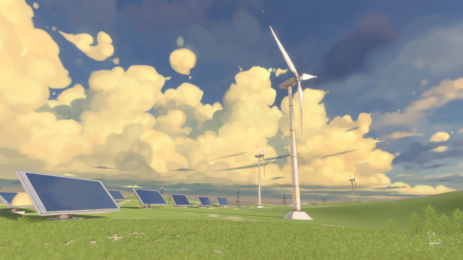 ArtStation - Cartoon & Stylized HDRI sky Pack 02 | Resources