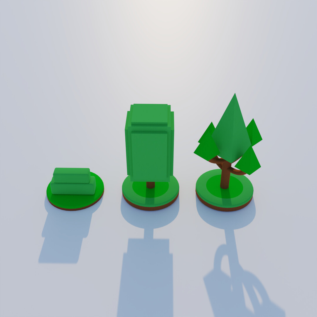 ArtStation - Isometric tree | Game Assets