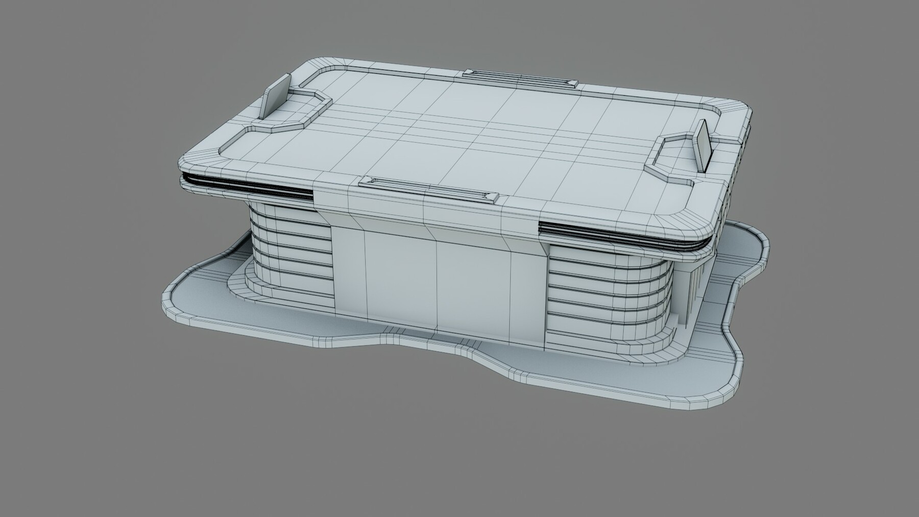 ArtStation - Sci-fi Work Bench - Low poly - PBR - Game ready | Game Assets