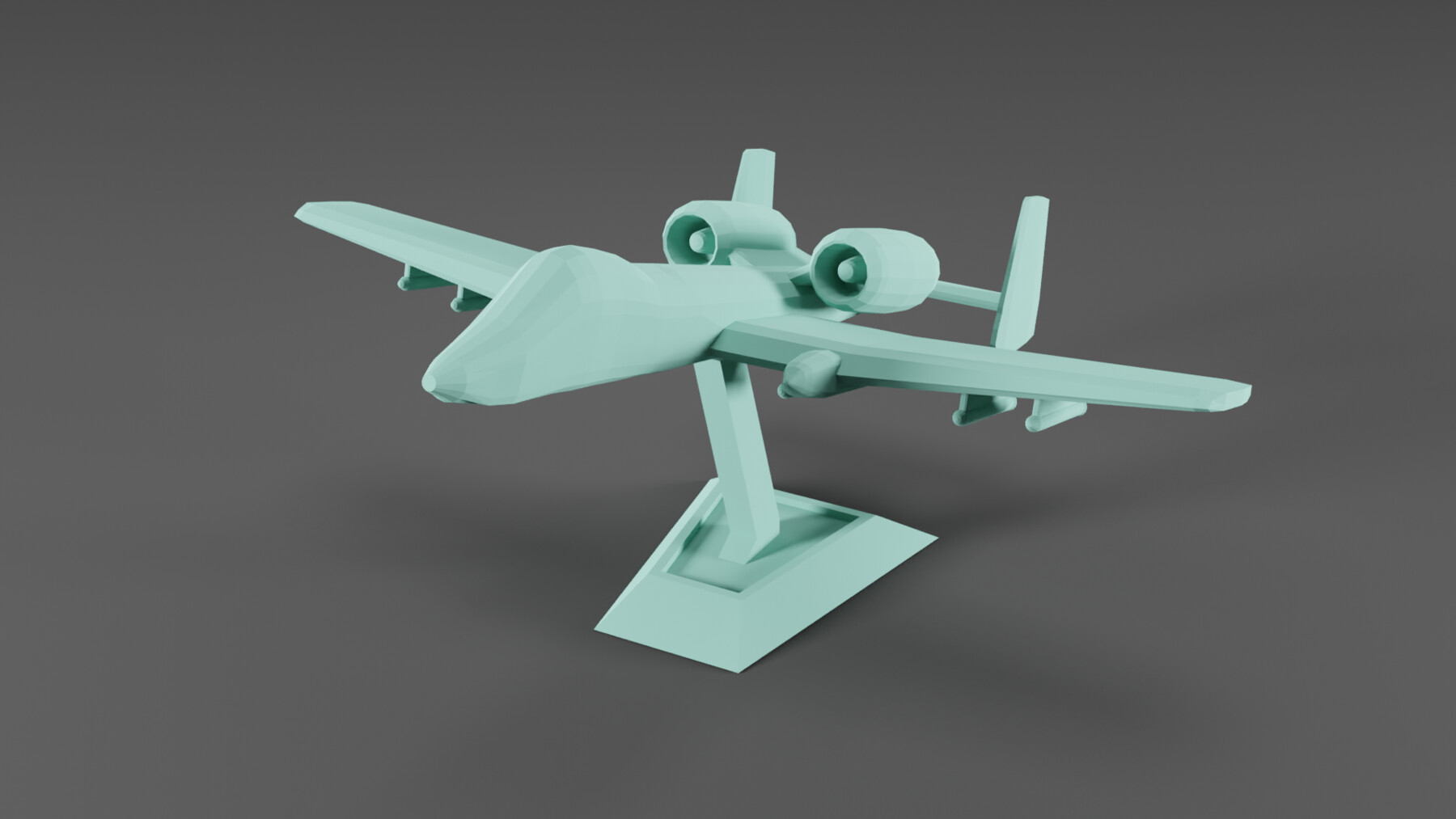 ArtStation - A-10 Thunderbolt 3D print model | Resources