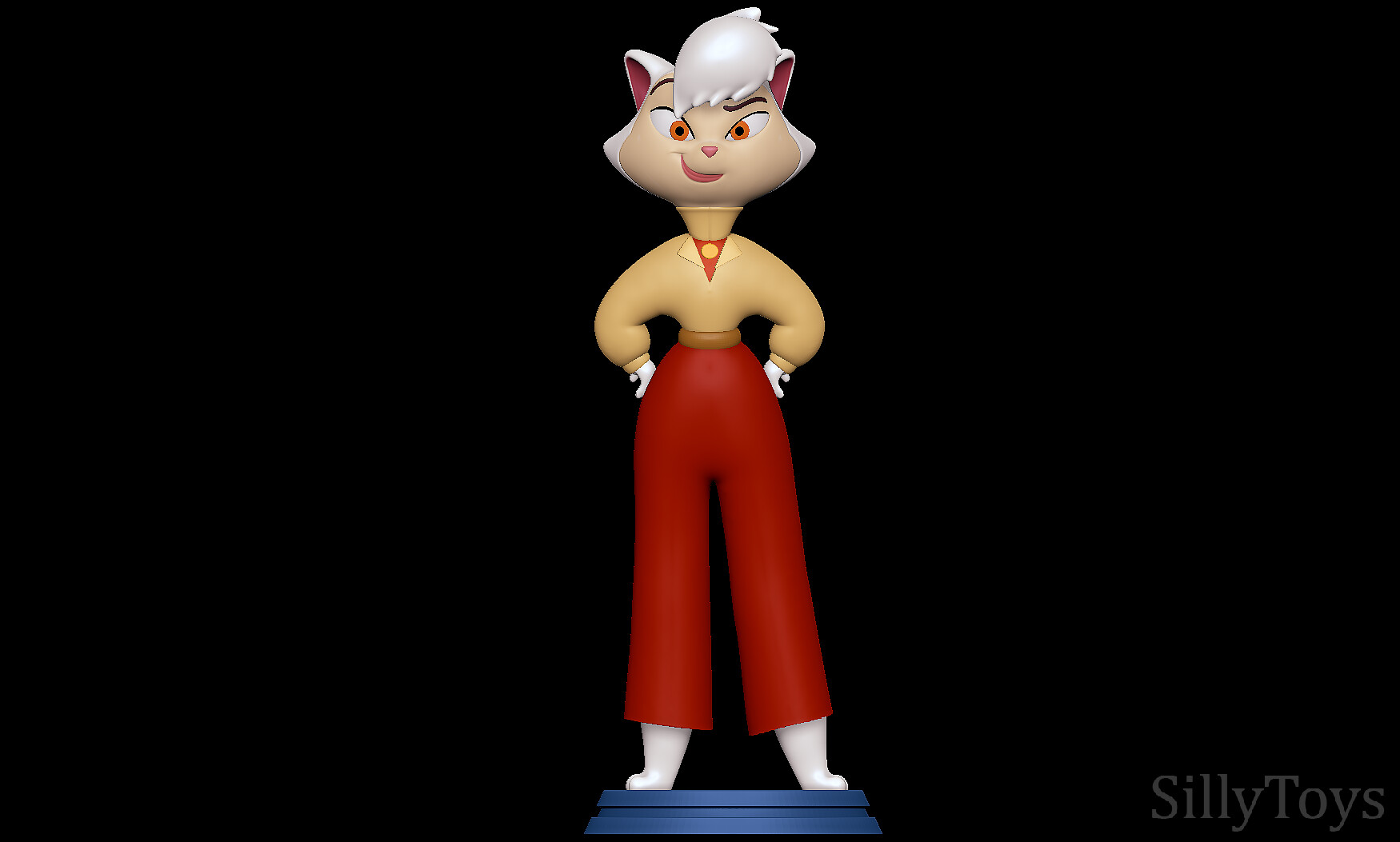 ArtStation - Sawyer - Cats Don't Dance 3D print model | Resources