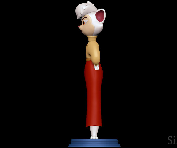 ArtStation - Sawyer - Cats Don't Dance 3D print model | Resources