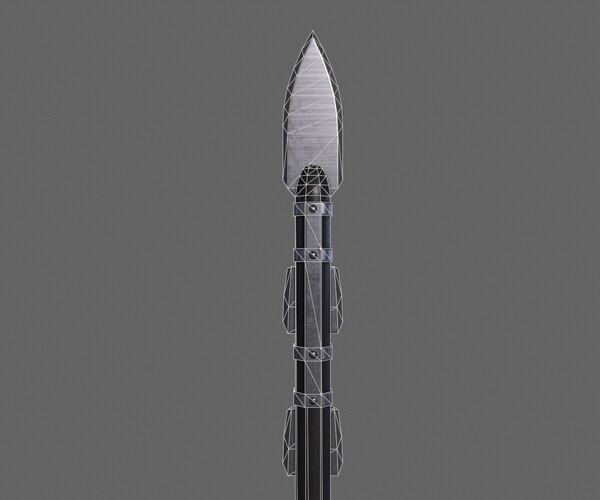 ArtStation - PBR Spear V1a | Game Assets