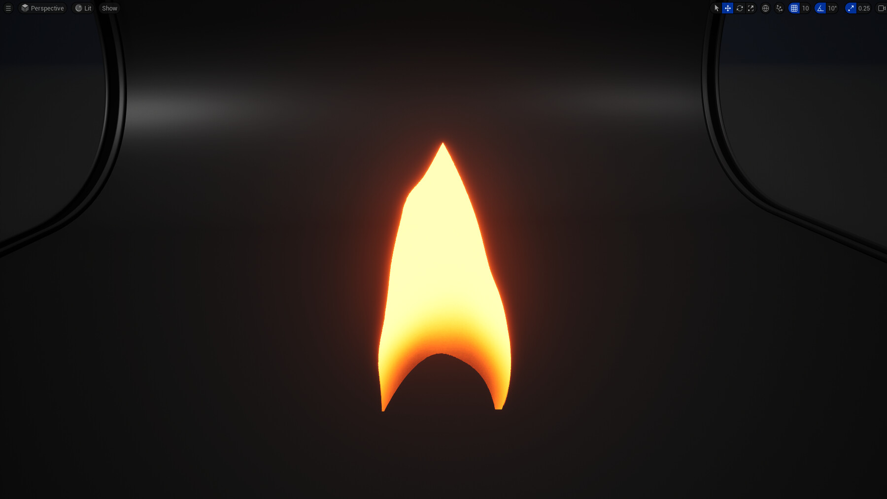 ArtStation - Candle Flame UE5 Niagara Effect with full control | Game Assets
