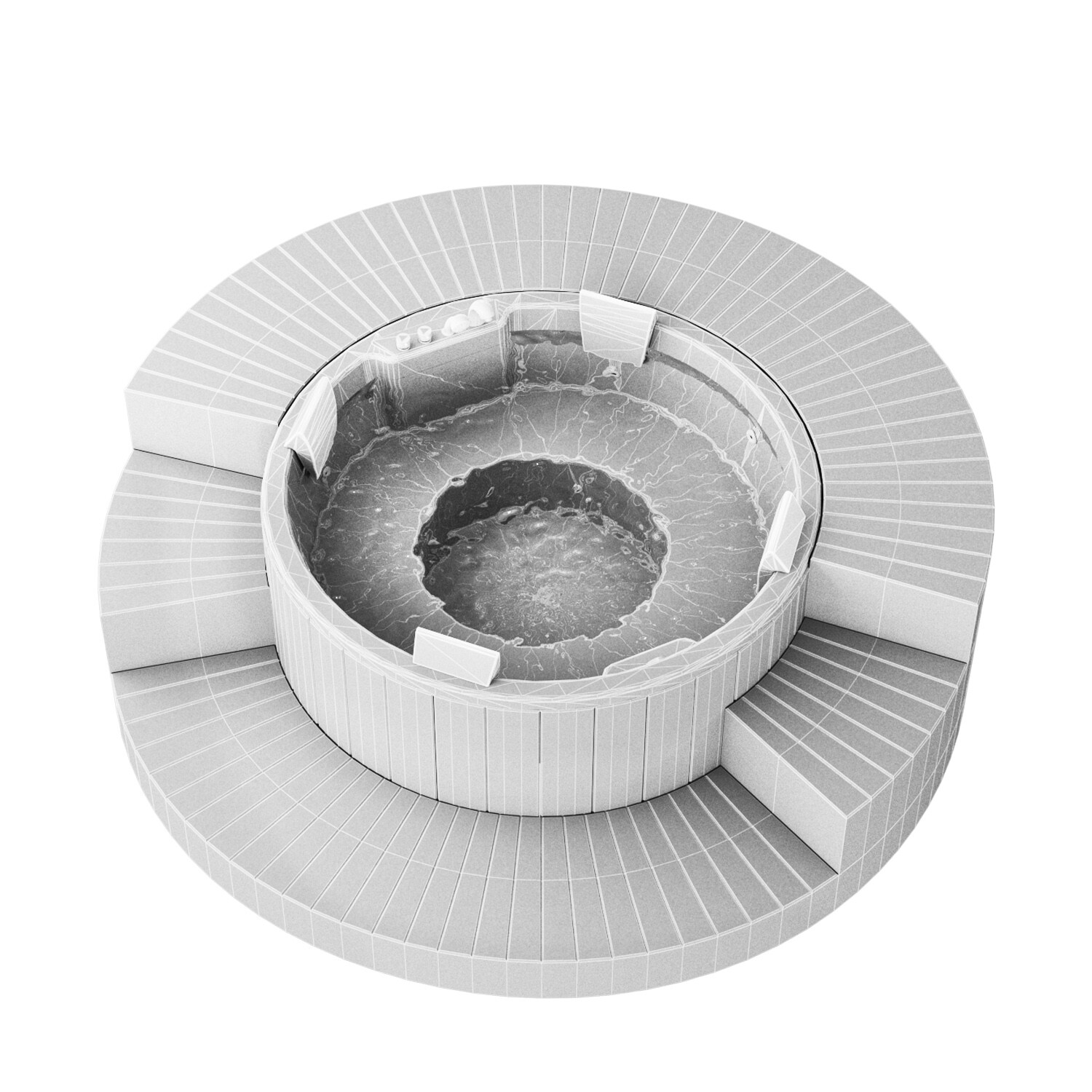 ArtStation - Jacuzzi 01, spa, sauna, bathroom, bath, jaccuzi, pool ...