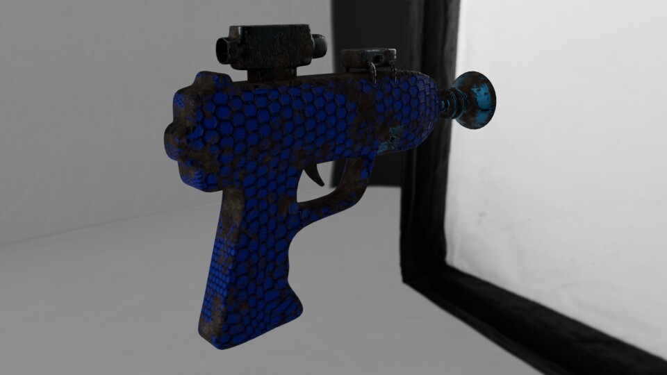 ArtStation - 2 fantasy gun and 4 material | Game Assets