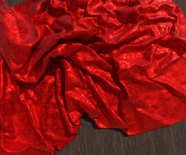 ArtStation - fabric_50 high quality satin fabric smart materials ...