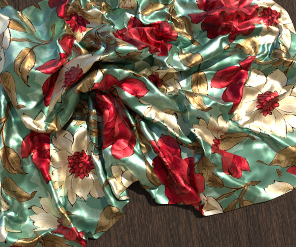 ArtStation - fabric_50 high quality satin fabric smart materials ...