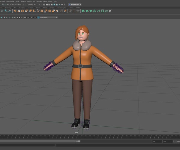 ArtStation - Cartoon characters 2 Low-poly 3D model | Game Assets
