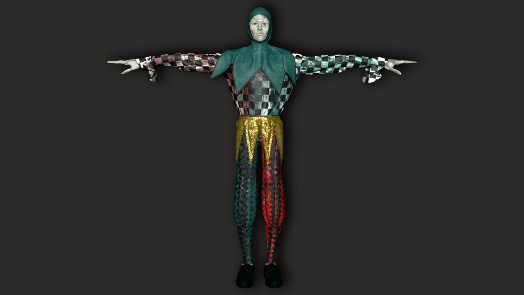 ArtStation - Jester Outfit OBJ+ZPRJ | Resources