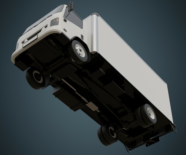 ArtStation - Box Truck 1 Basic | Resources