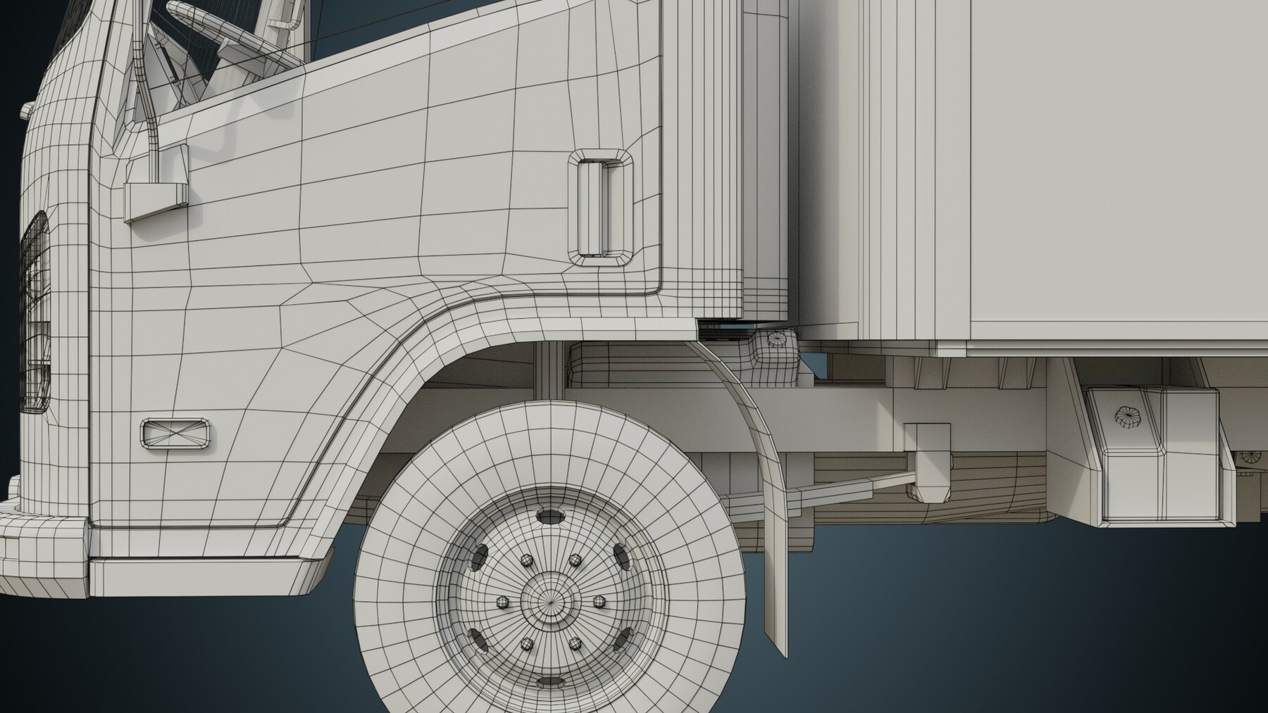 ArtStation - Box Truck 1 Basic | Resources