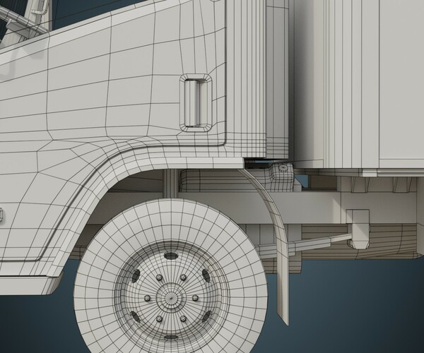 ArtStation - Box Truck 1 Basic | Resources