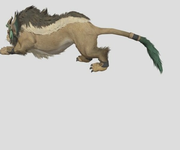 ArtStation - Lion WarriorM-Dead | Game Assets