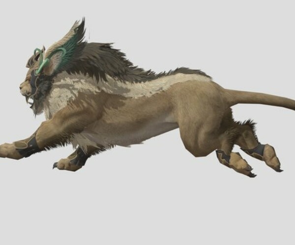 ArtStation - Lion WarriorM-Run | Game Assets