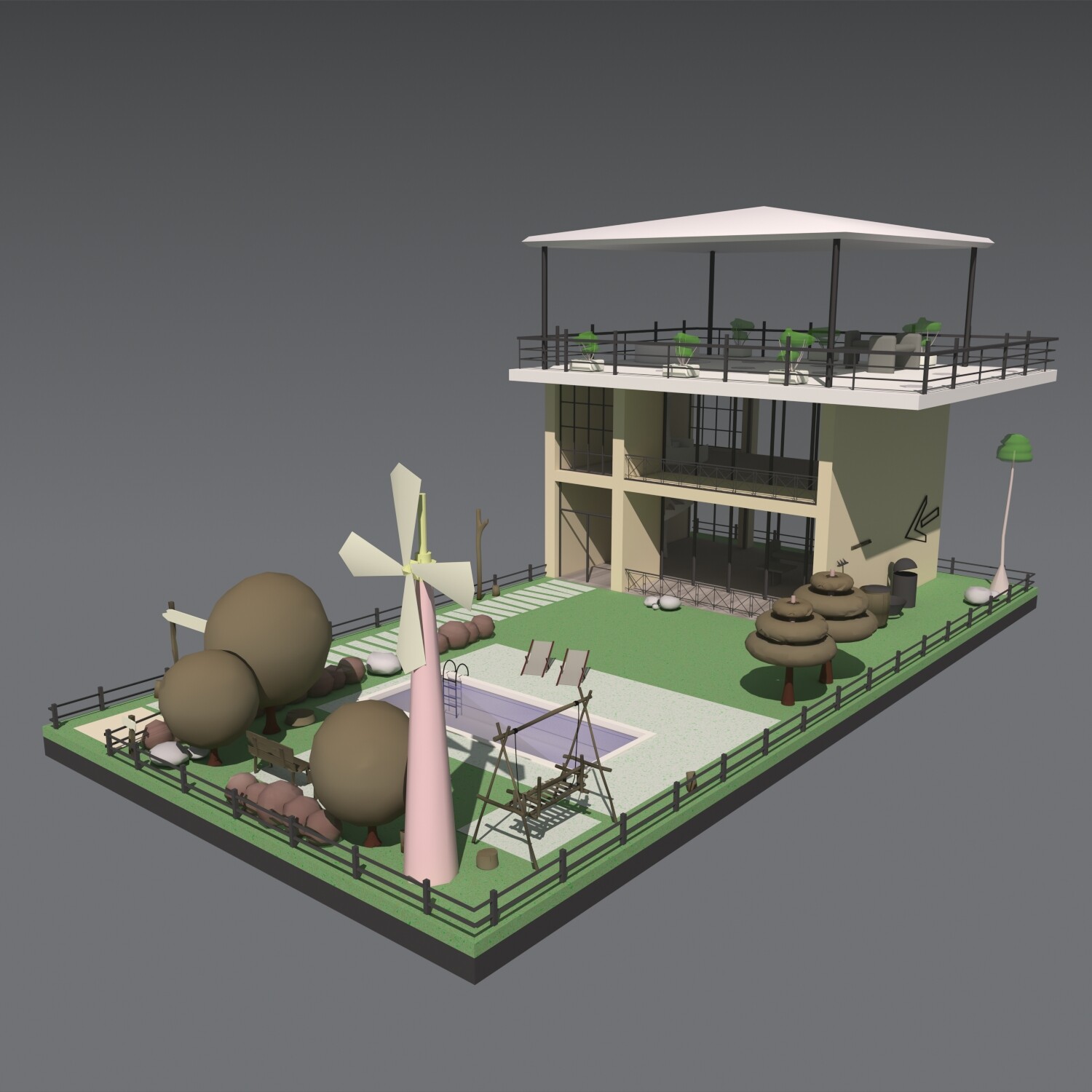 ArtStation - Rural Plot 01 | Game Assets