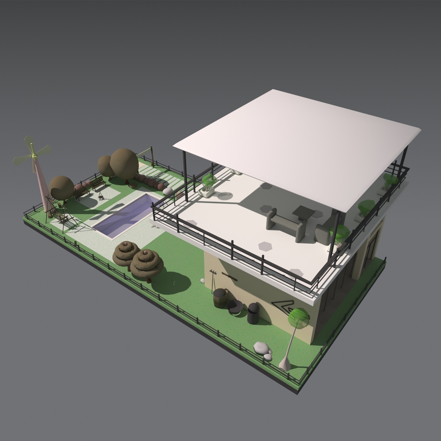 ArtStation - Rural Plot 01 | Game Assets