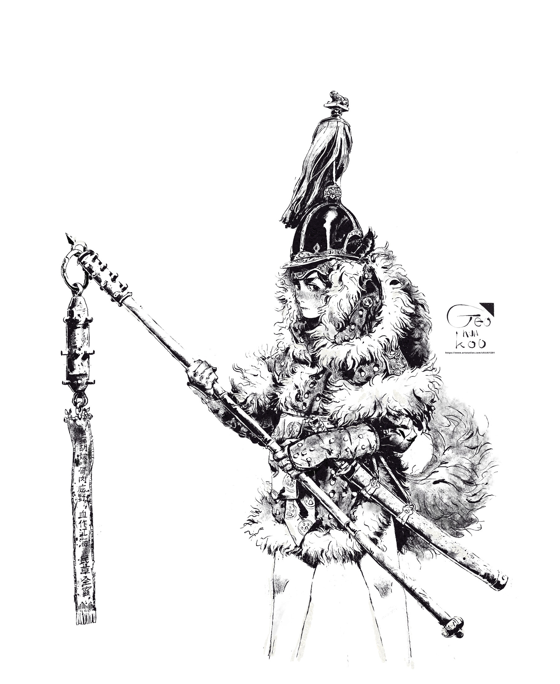 ArtStation - Geohun EZ brushpen | Brushes