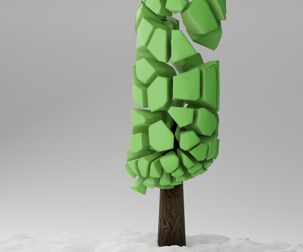ArtStation - TREE MODELS | Resources