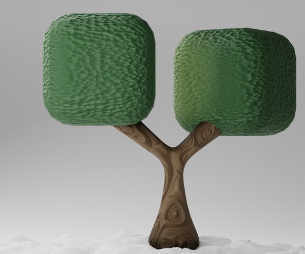 ArtStation - TREE MODELS | Resources