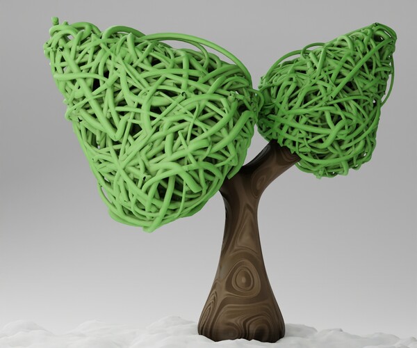 ArtStation - TREE MODELS | Resources