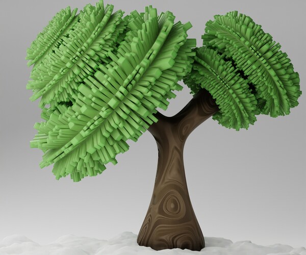 ArtStation - TREE MODELS | Resources