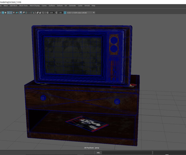 ArtStation - Old TV | Game Assets