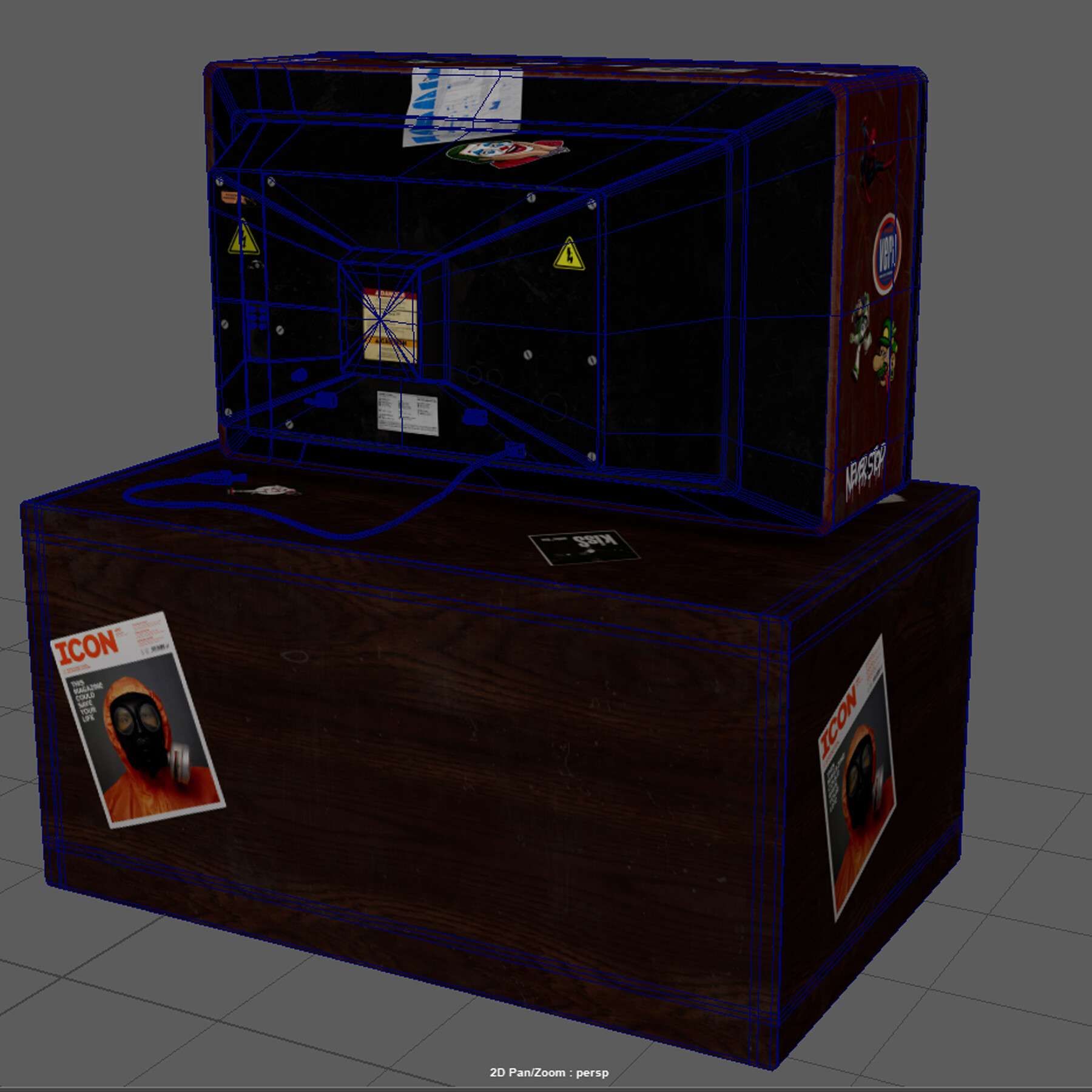 ArtStation - Old TV | Game Assets