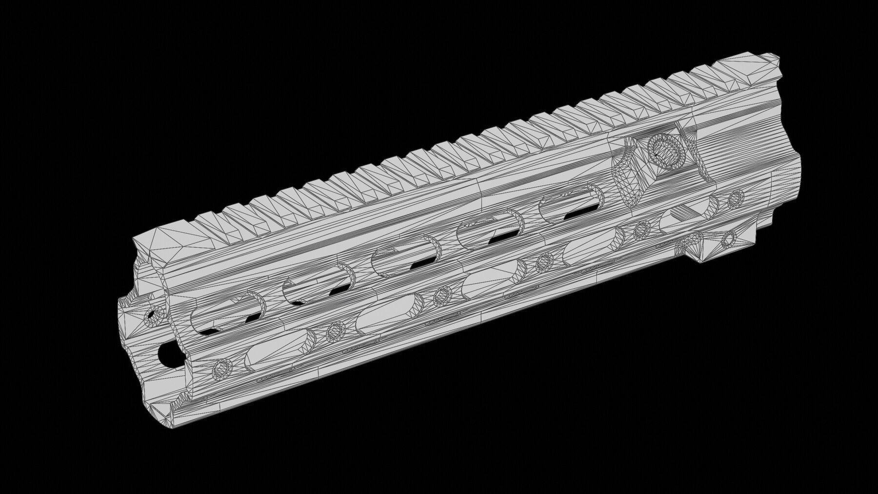 ArtStation - HK416 Super Modular Rail | Game Assets