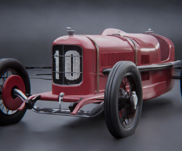 ArtStation - 1924 Grand Prix - Alfa Romeo P2 | Resources