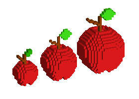 ArtStation - Voxel Apple | Game Assets