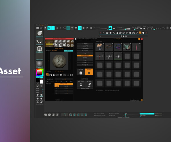 ArtStation - Quick Asset - ZBrush Plugin | Resources