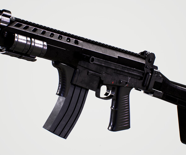 ArtStation - IA2 - Brazillian Rifle | Game Assets