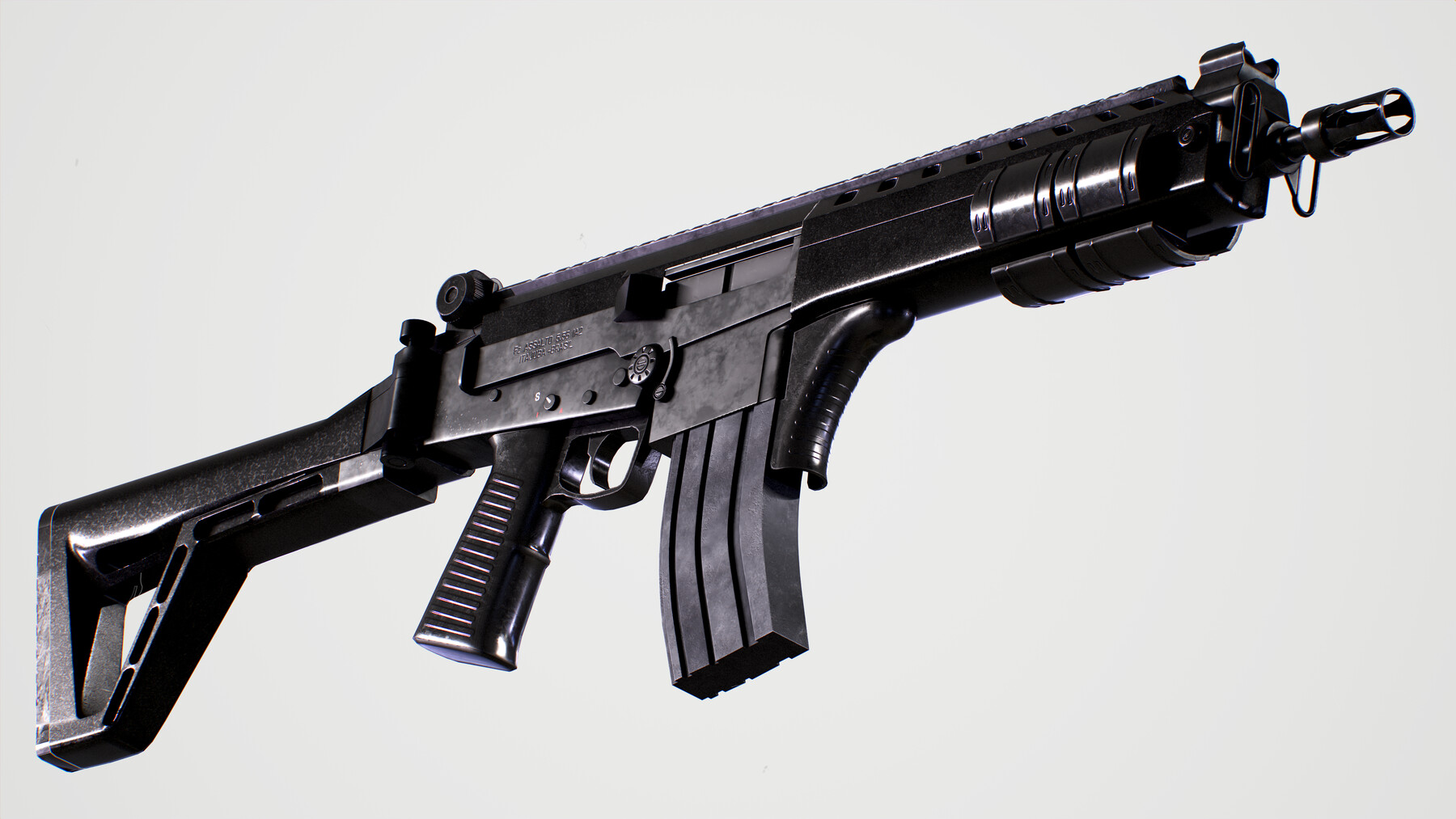 ArtStation - IA2 - Brazillian Rifle | Game Assets