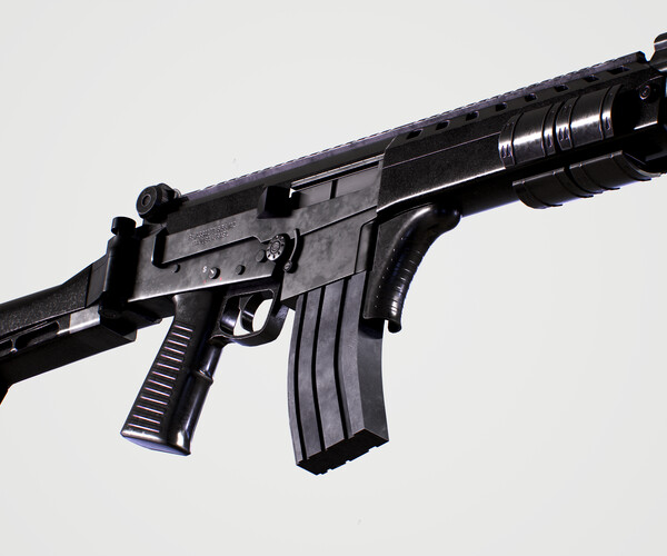 ArtStation - IA2 - Brazillian Rifle | Game Assets