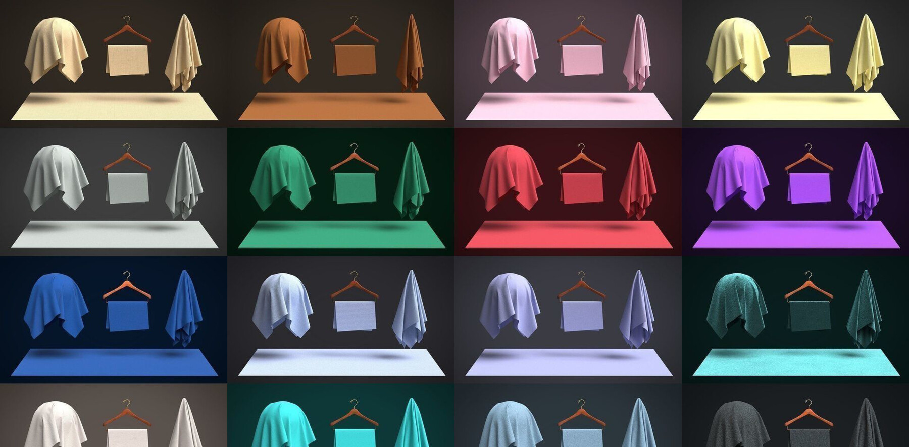 ArtStation - Fabric Collection-5 types fabric pack-5 | Resources