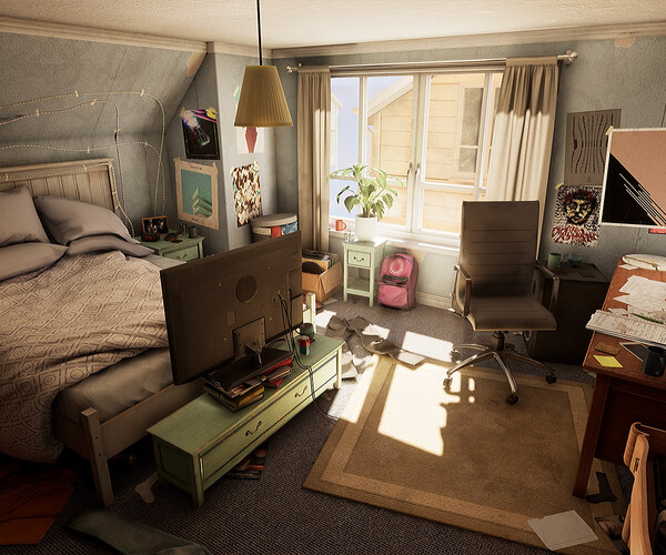 ArtStation - Will's Room | Game Assets