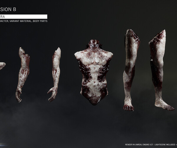 ArtStation - Zombie 02 - Game Assets + Extra | Game Assets